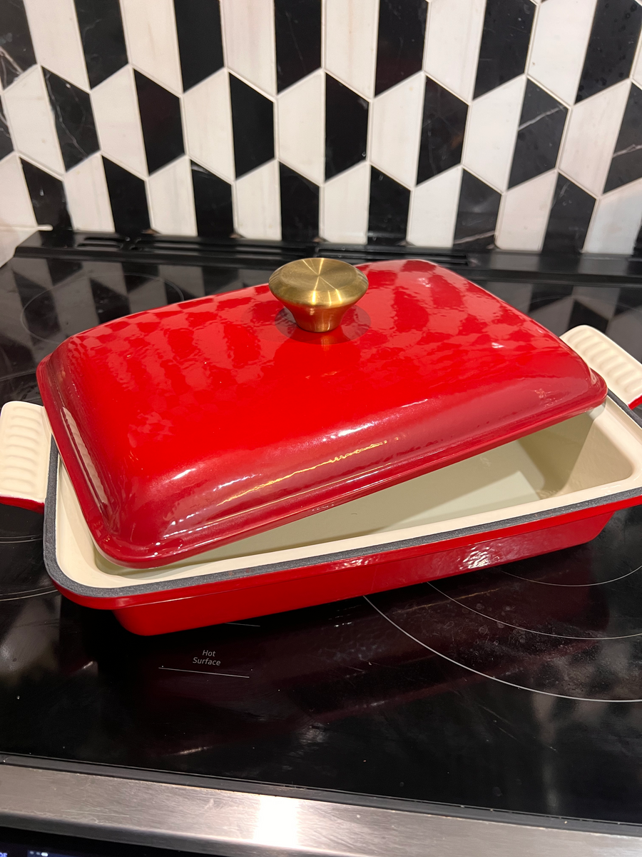 Casserole Dish - Crimson – DariusCooks